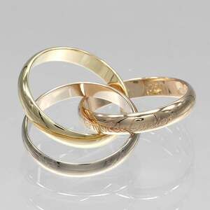 Cartier | Jewelry | Cartier 8k Gold Trinity Ring | Poshmark